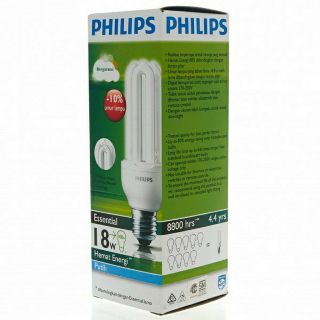 [Bundle of 2 ] PHILIPS-Essential 18w/E27 Cool Daylight | Shopee Singapore