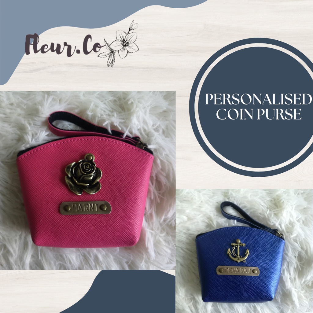 Personalized Coin Purse | Christmas Gift | Customised Gift | Coin Pouch ...