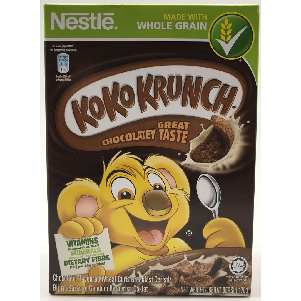Nestle Koko Crunch Breakfast Cereal 3x170g | Shopee Singapore