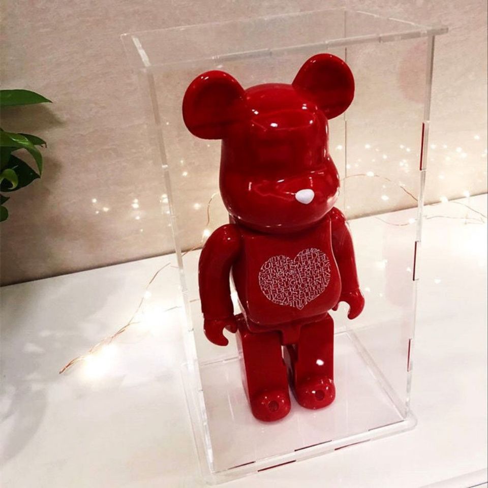 Bearbrick Bearbrick 400% Violent Bear Acrylic Display Box/Bearbrick ...