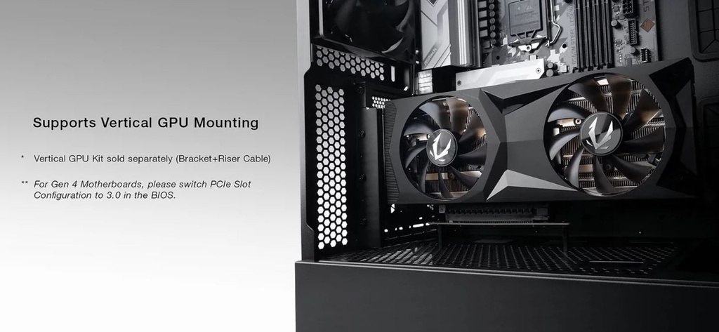 Tecware Forge S Omni TG ARGB ATX Tower Chassis / 4x Omni P2 ARGB Fans ...