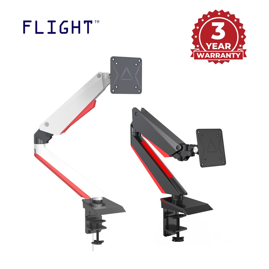 Flight™ Ultimate RGB LED Gaming Monitor Arm, LCD Vesa Mount Height ...