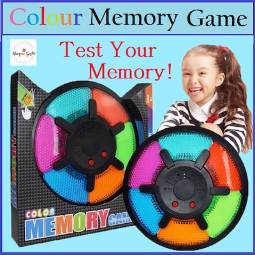 Colour Memory Game.Test your memory and follow the light as many times ...