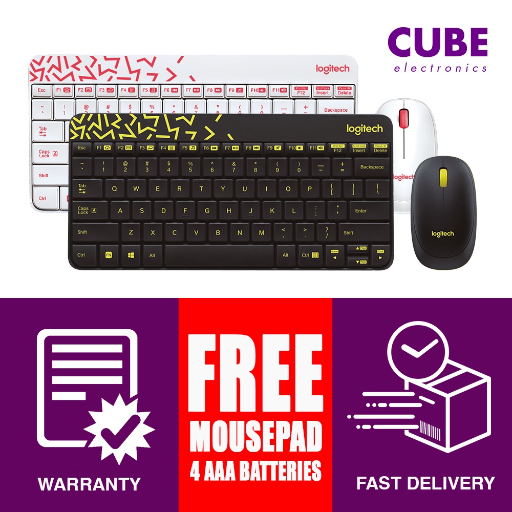 Logitech MK240 Nano Compact Wireless Keyboard and Mouse | Shopee Singapore