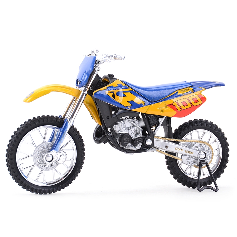 Welly Husqvarna Cr125 Static Motorcycle Model 1:18 Scale Collection ...