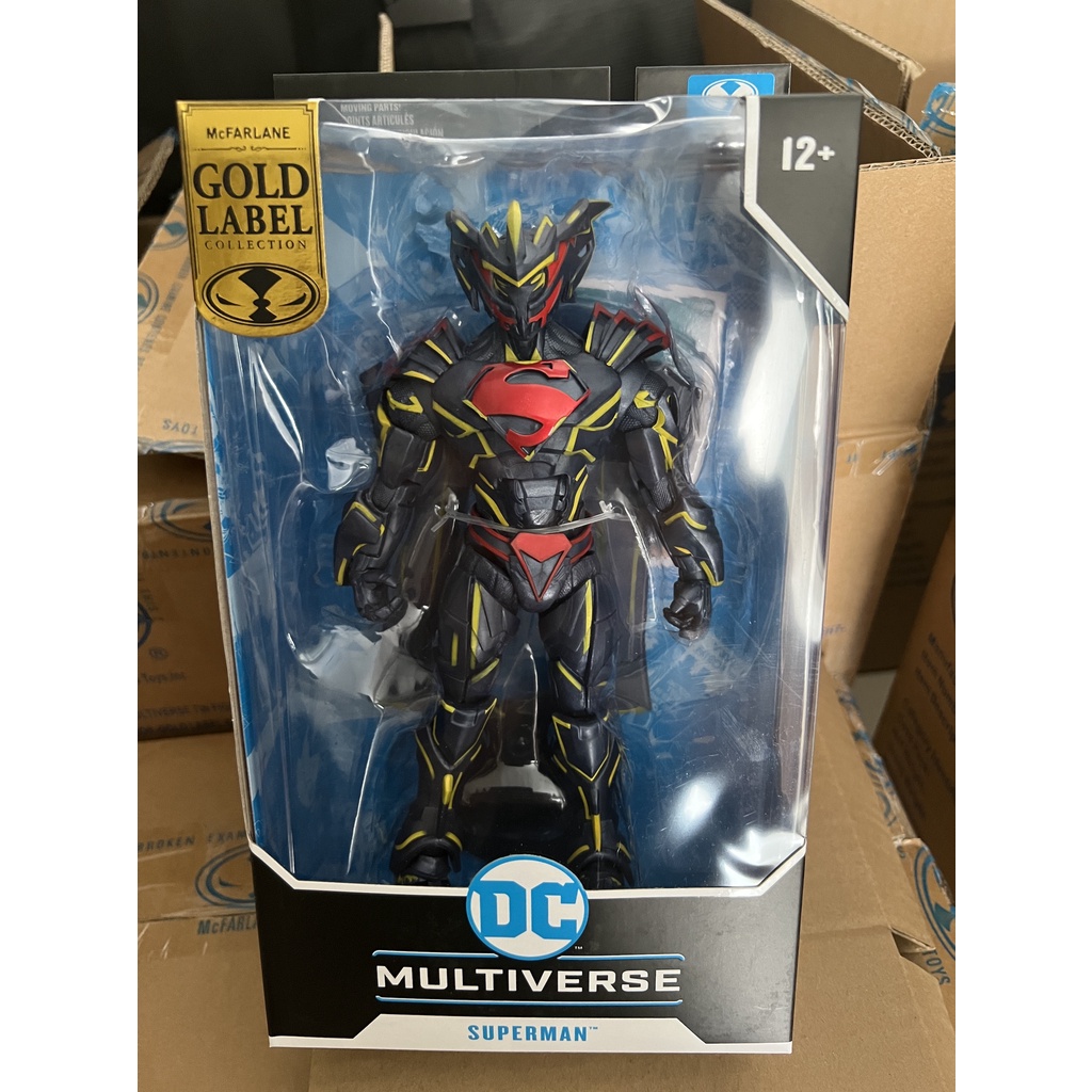 McFarlane Toys Gold Label DC Multiverse Superman Energized Unchained ...