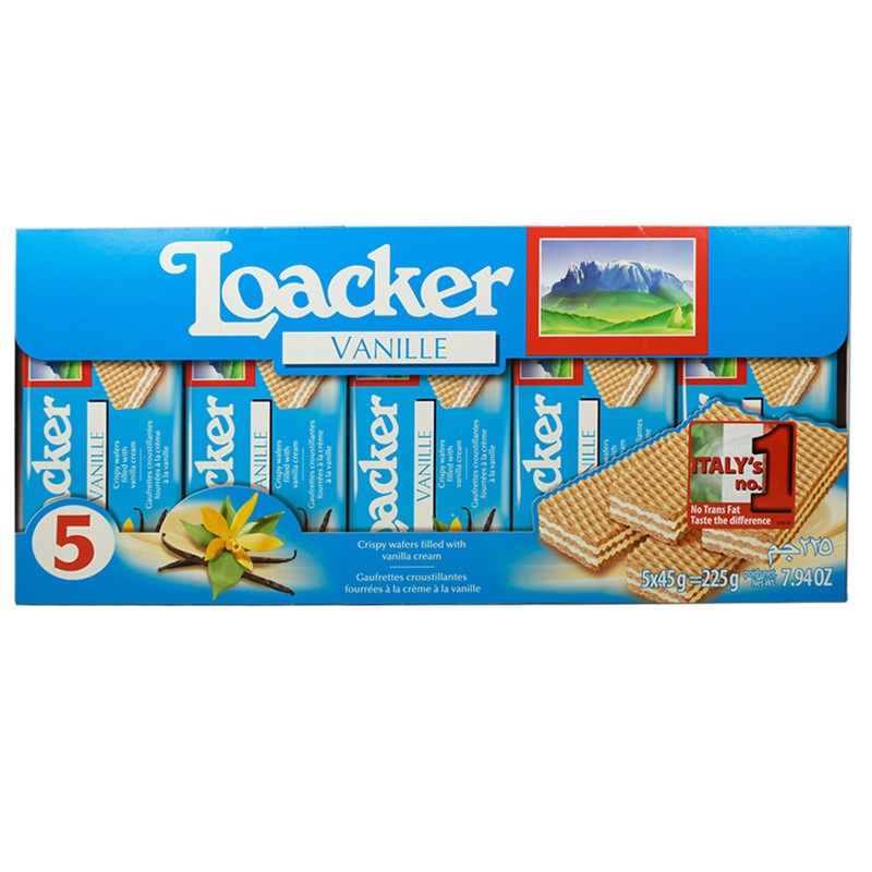 Loacker Classic Vanille 5s X 45g (Halal) | Shopee Singapore