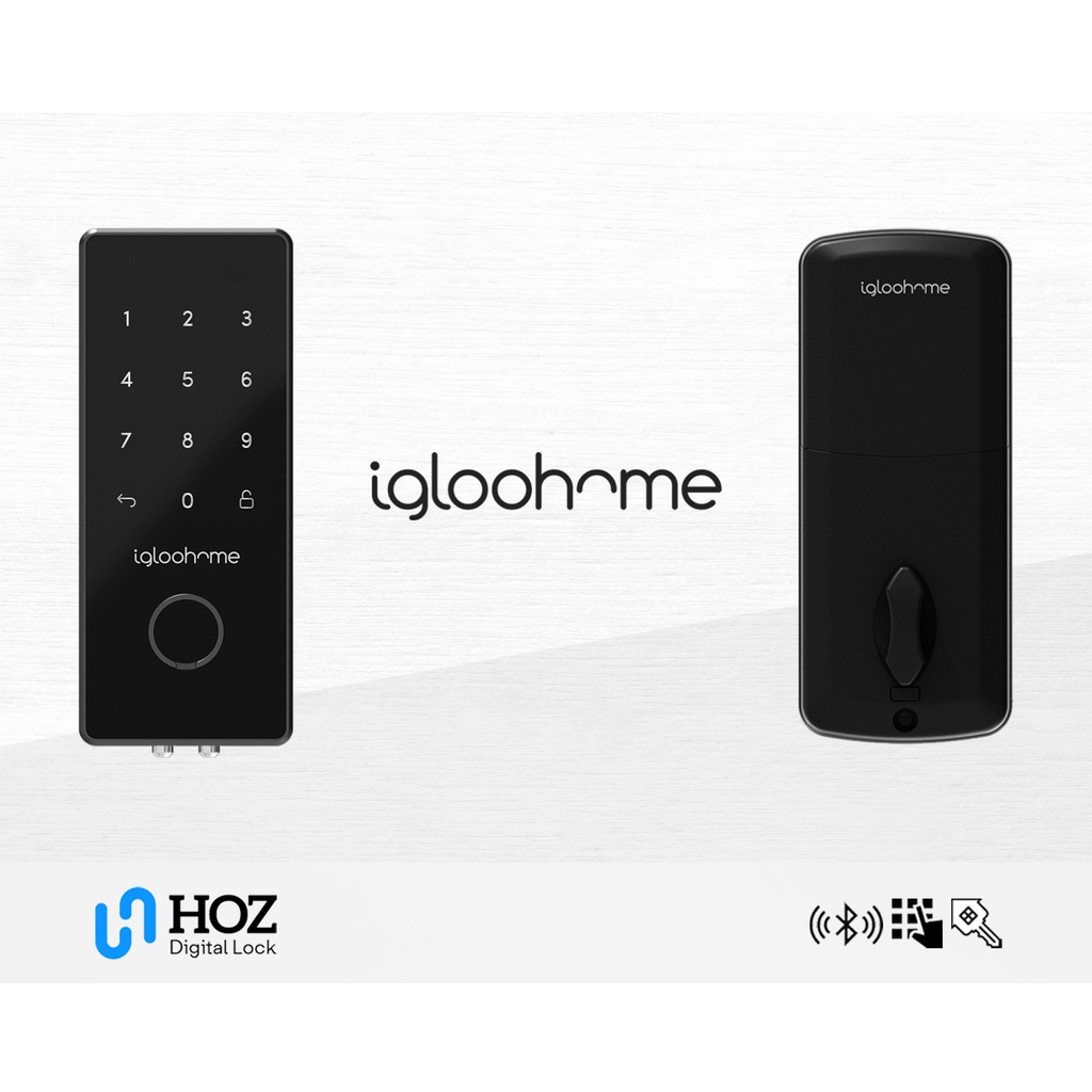 Igloohome / 3-In-1 Digital Lock / Igloohome Deadbolt IGB4 | Hoz Digital ...
