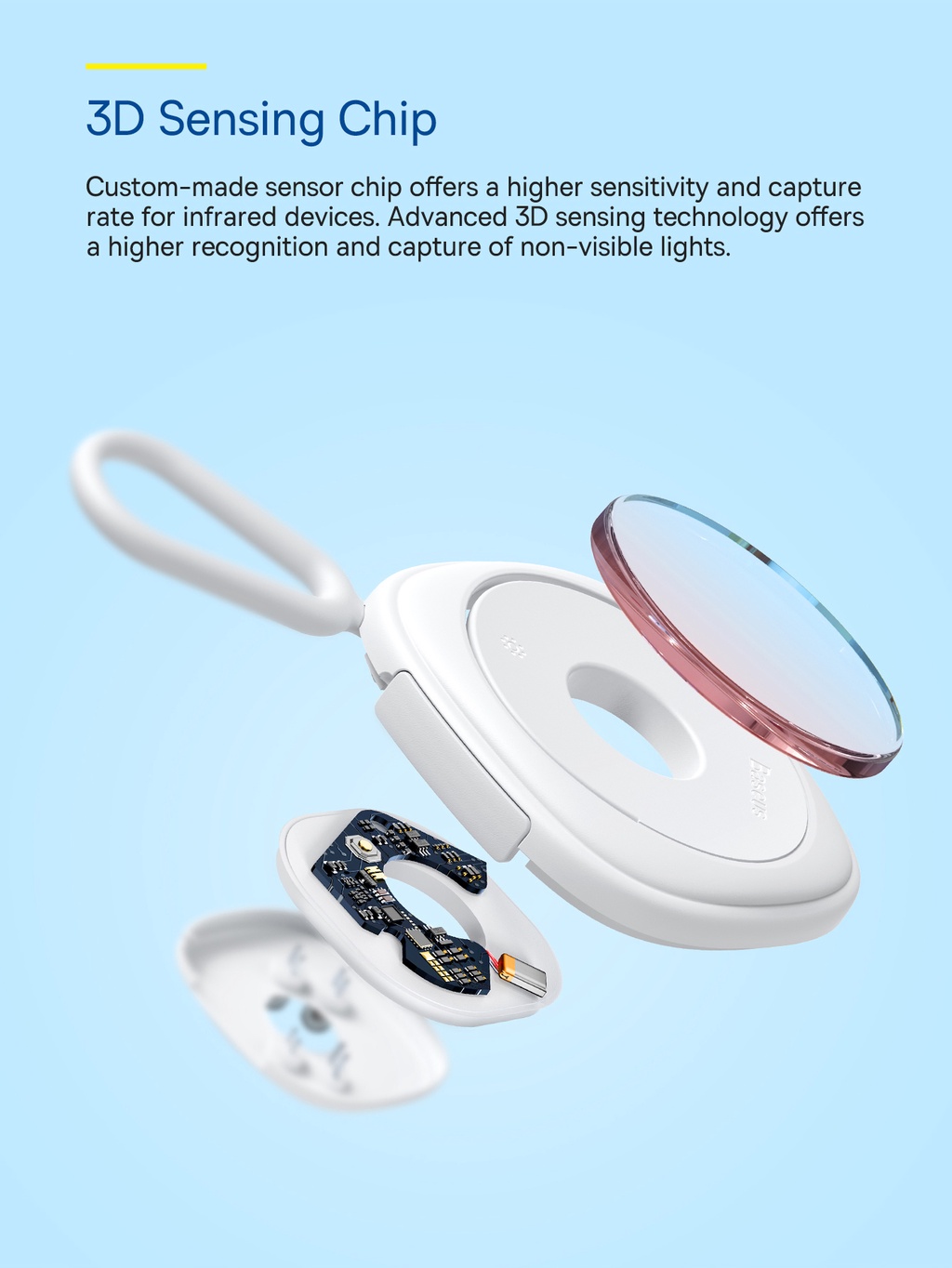 Baseus Portable Pinhole Hidden Lens Detector Anti-Peeping Security ...