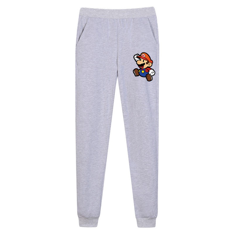 Kids Boys Super Mario Game Pants Spring Cotton Jogger Sweatpants with ...