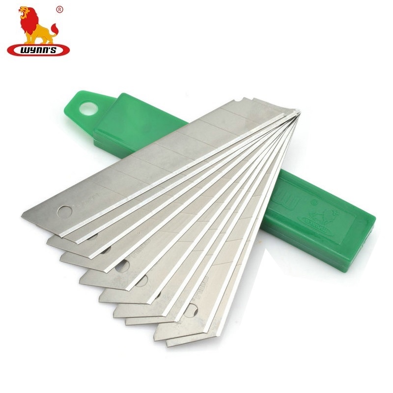 WYNNS Cutter Pen Knife Blade Refill Snap Blade (18mm) (10pkts/box) | Shopee Singapore