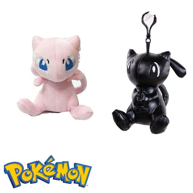 Cute 16cm Nintendo Pokemon Rare Mew Plush Soft Doll Toy PU Leather ...