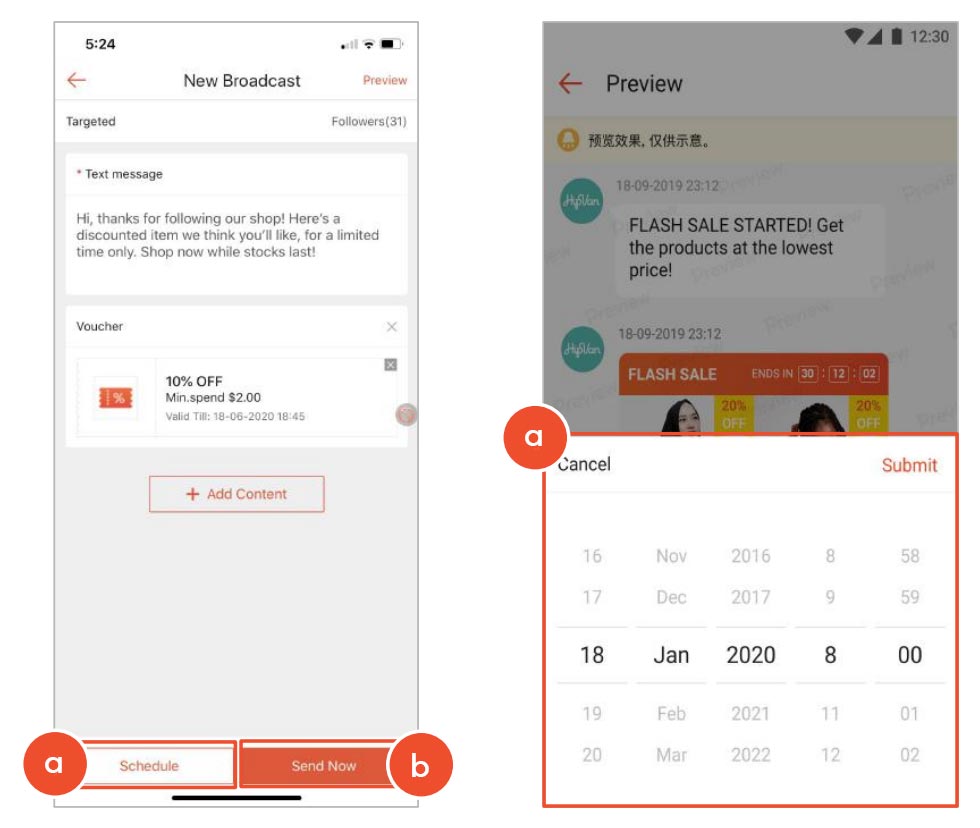 App Chat Broadcast | Shopee PH Seller Education Hub