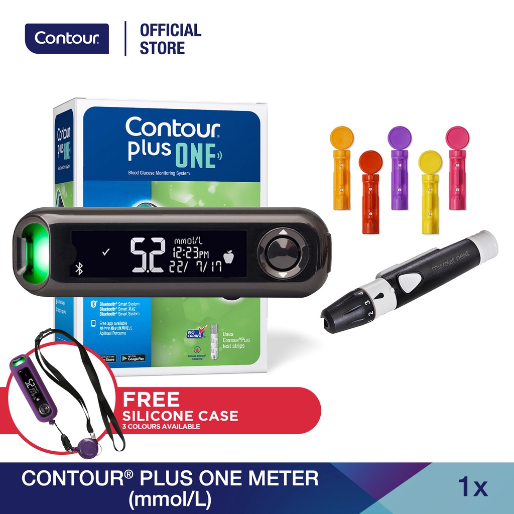Contour Plus One Blood Glucose Monitoring System- mmol/L | Shopee Singapore