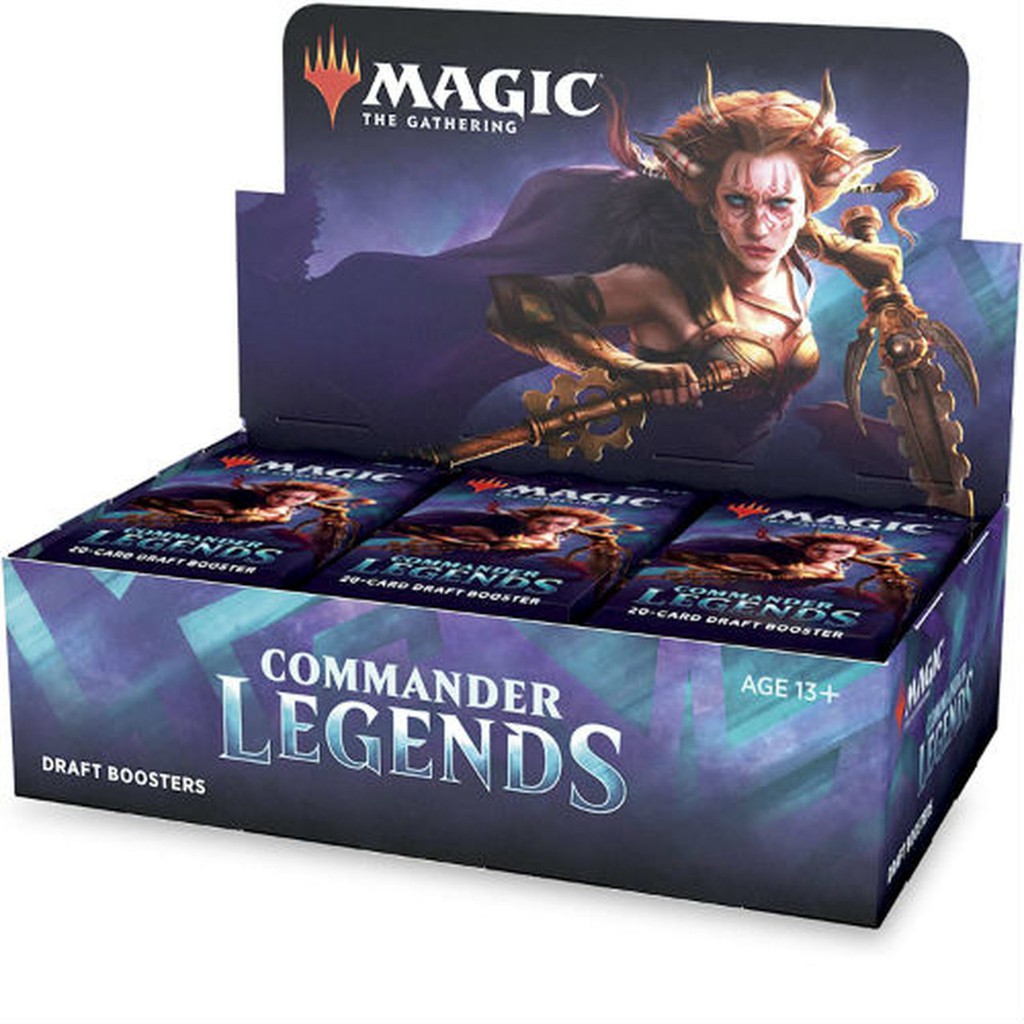 Commander Legends Draft Booster Box (No BAB Promo) | Shopee Singapore