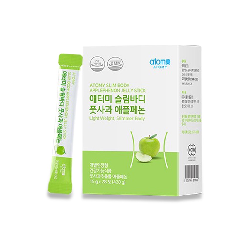 Atomy Slim Body Applephenon Jelly Stick (15g x 28 PCS) | Shopee Singapore