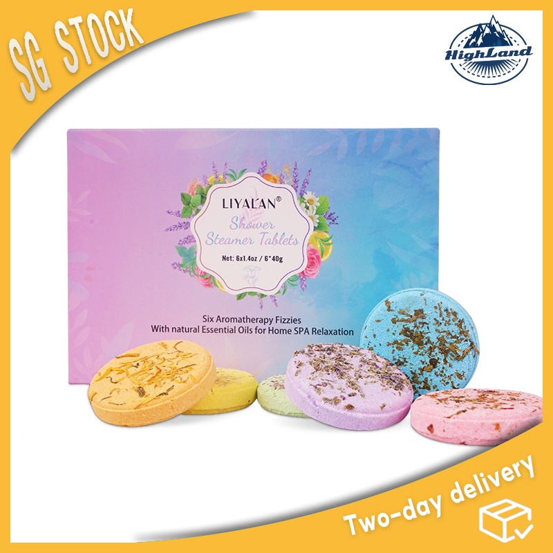[SG STOCK]Shower from Dried Flower Essential Oil Natural Aroma Shower ...