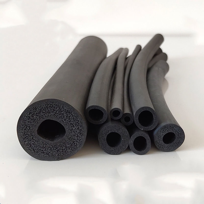 EPDM Dense O-Type Foamed Silicone Hollow Pole round Tube Hollow round ...