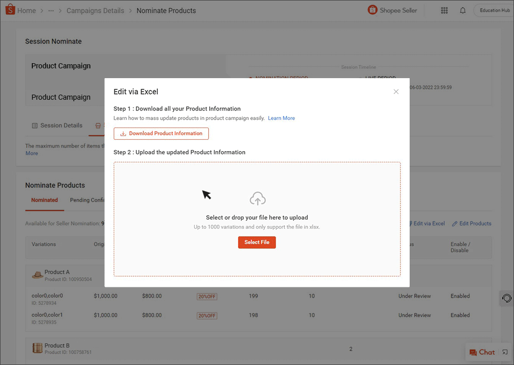 Editing products in bulk | PH Seller Education [Shopee]