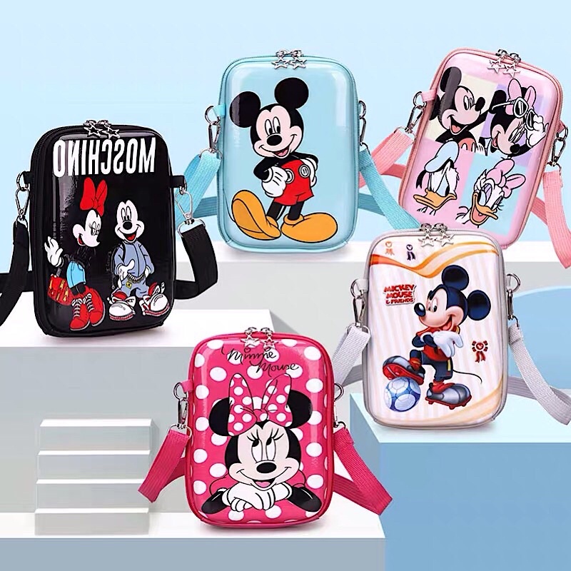 Mickey & Minnie Mouse Crossbody Sling Bag 🍭 Donald & Daisy Duck 🍭 ...