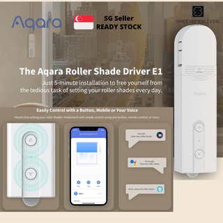 SG STOCK Aqara Roller Shade Driver E1 Aqara E1 Roller Shade Driver ...