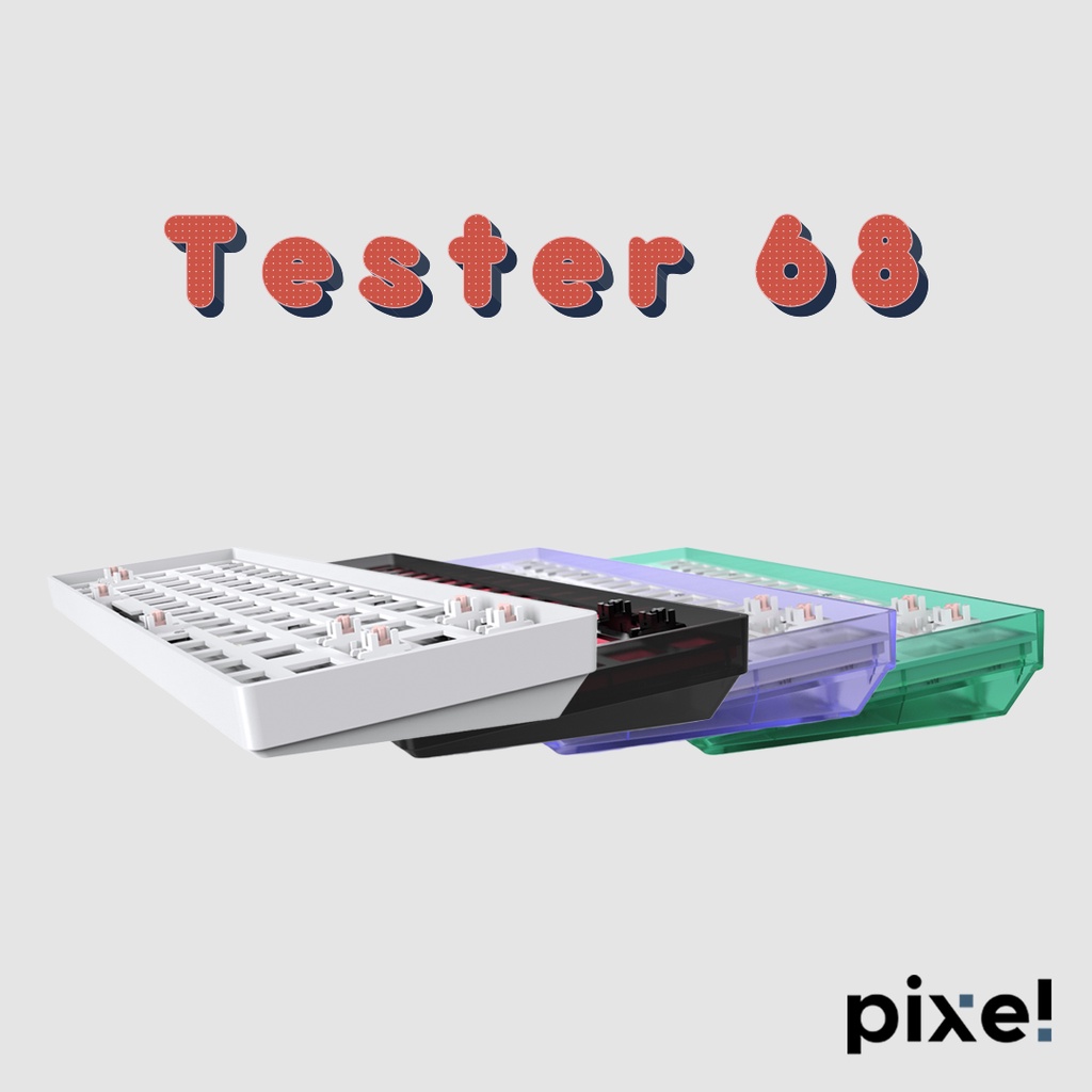 [🔥 SG Stock] CIY Tester 68 / GK68 Custom Hotswappable 65% Barebones ...