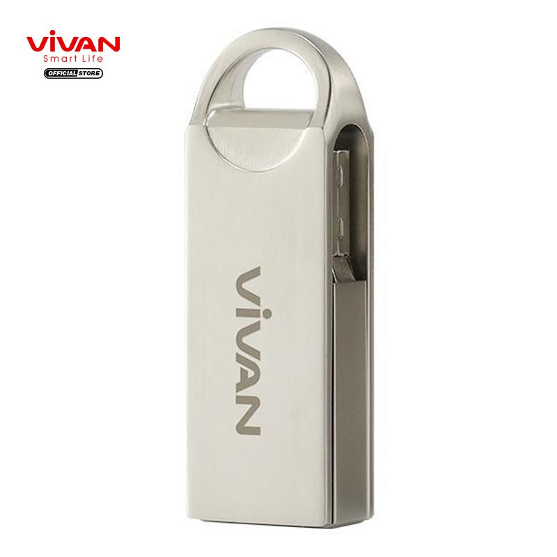 Vivan Flashdisk 8gb / 16gb Pearl Nickel Silver - Official 1 Year ...