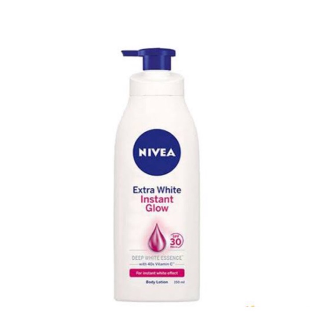Nivea Extra White Instant Glow Body Lotion 400ml Mj Shopee Singapore