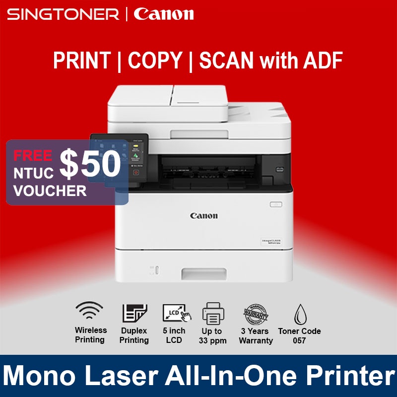 [Local Warranty] Canon imageCLASS MF441dw Monochrome Multifunction All ...