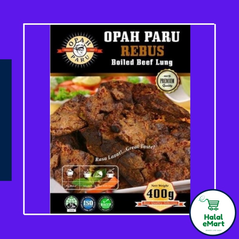 Opah Paru Rebus/ Boiled Beef Lungs 400g Halal | Shopee Singapore