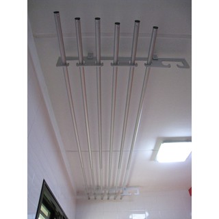 Aluminum Bamboo Laundry Pole (Set of 6) | Shopee Singapore