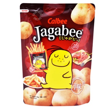 Calbee Jagabee Potato Stick - Spicy-85GM | Shopee Singapore