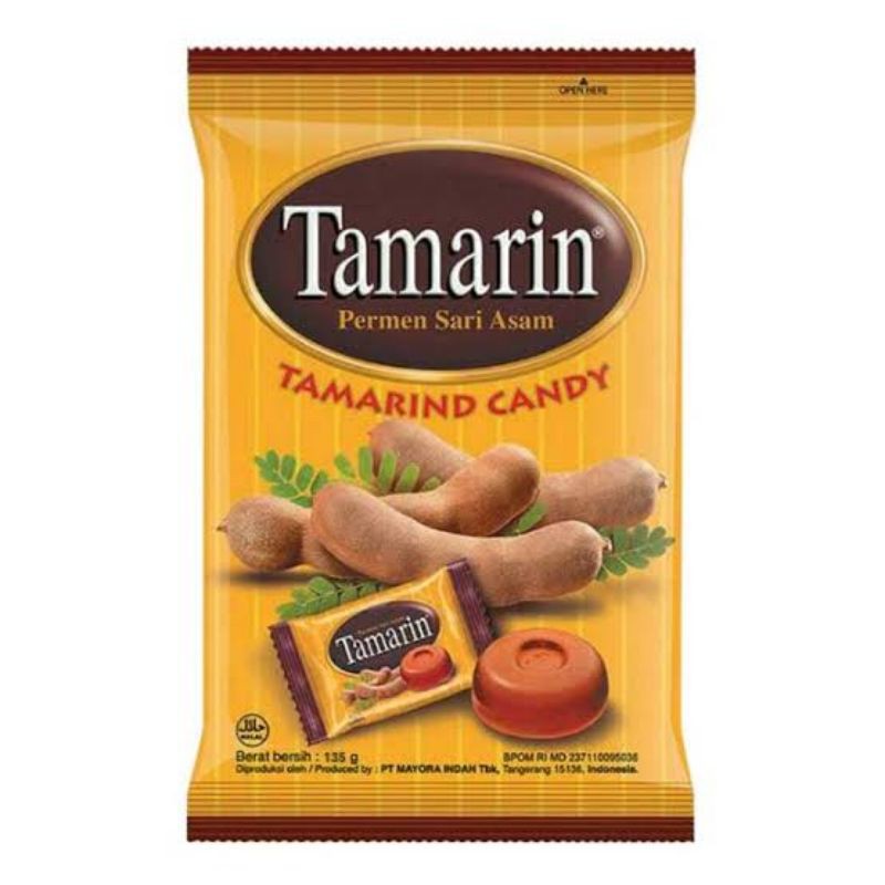 Tamarin Permen Sari Asam / Tamarind Candy 135g (Product of Indonesia ...