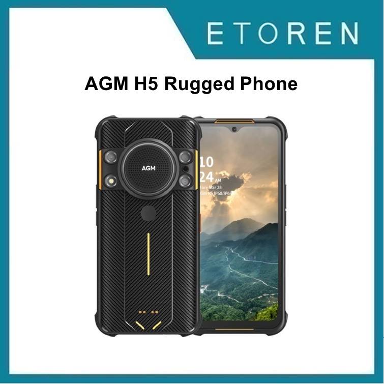 AGM H5 Rugged Phone Dual Sim 128GB Black (6GB RAM) | Shopee Singapore