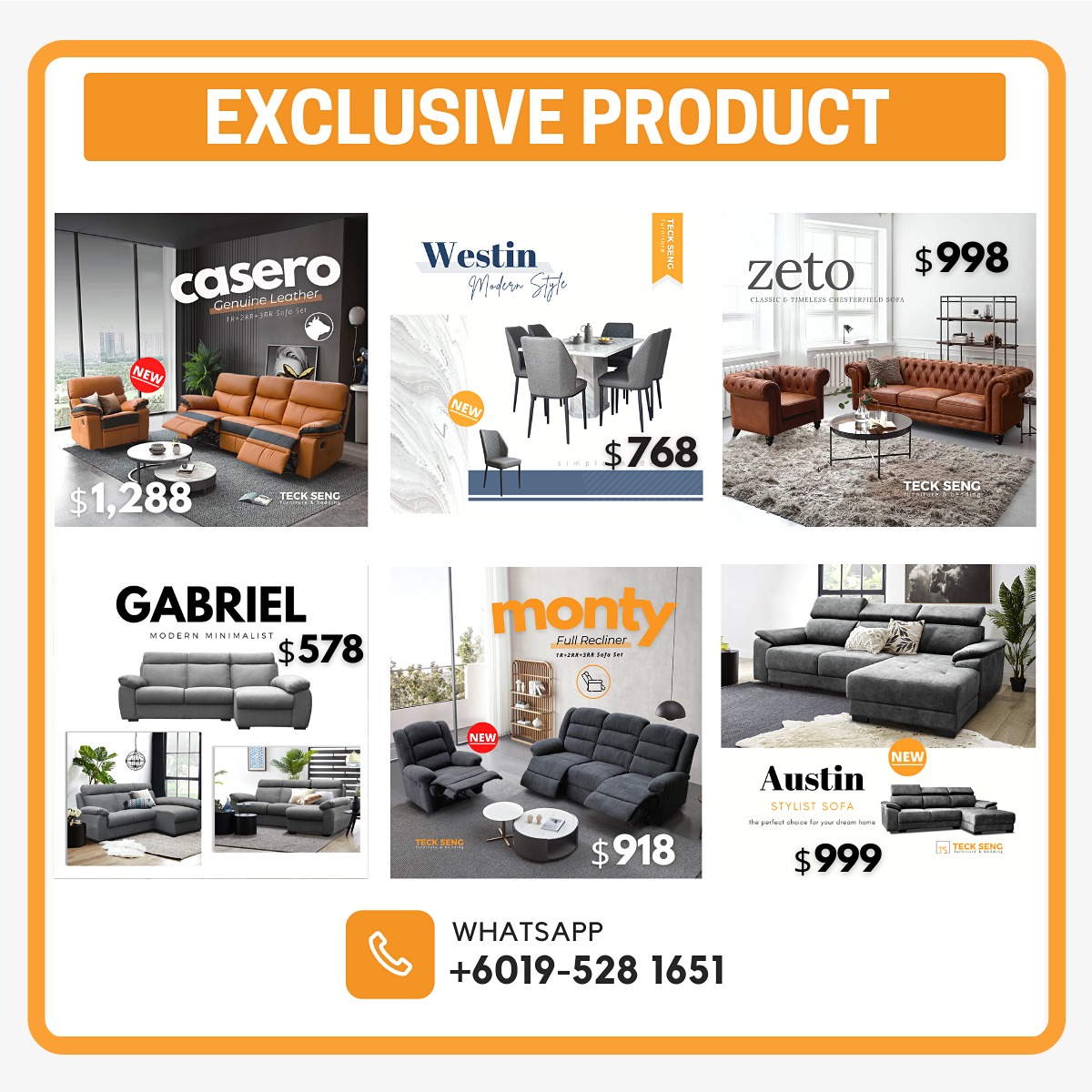 TECK SENG FURNITURE @ SG, Online Shop | Shopee Singapore