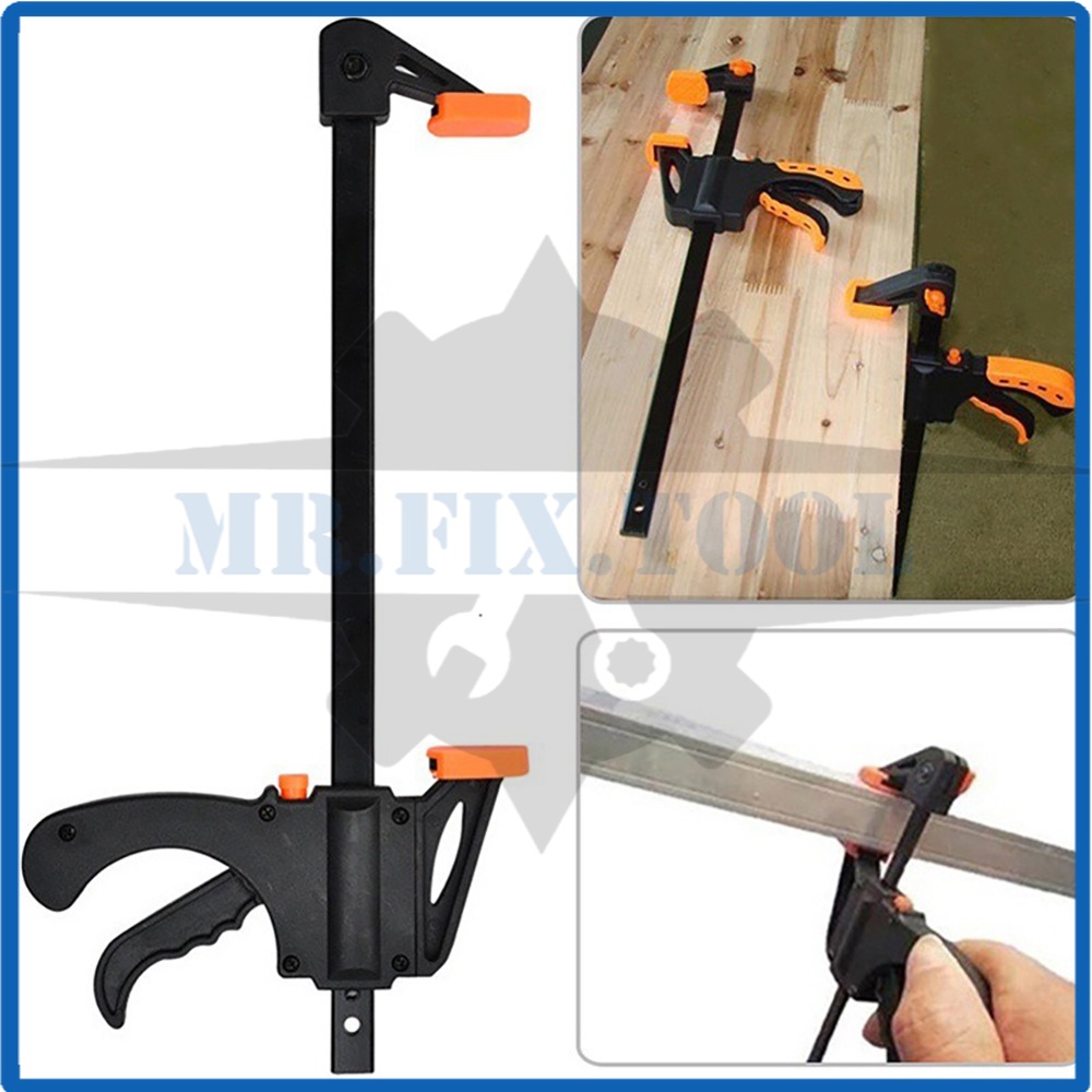 Woodworking Metal F Clamp F Clip Grip Quick Release Squeeze Adjustable ...
