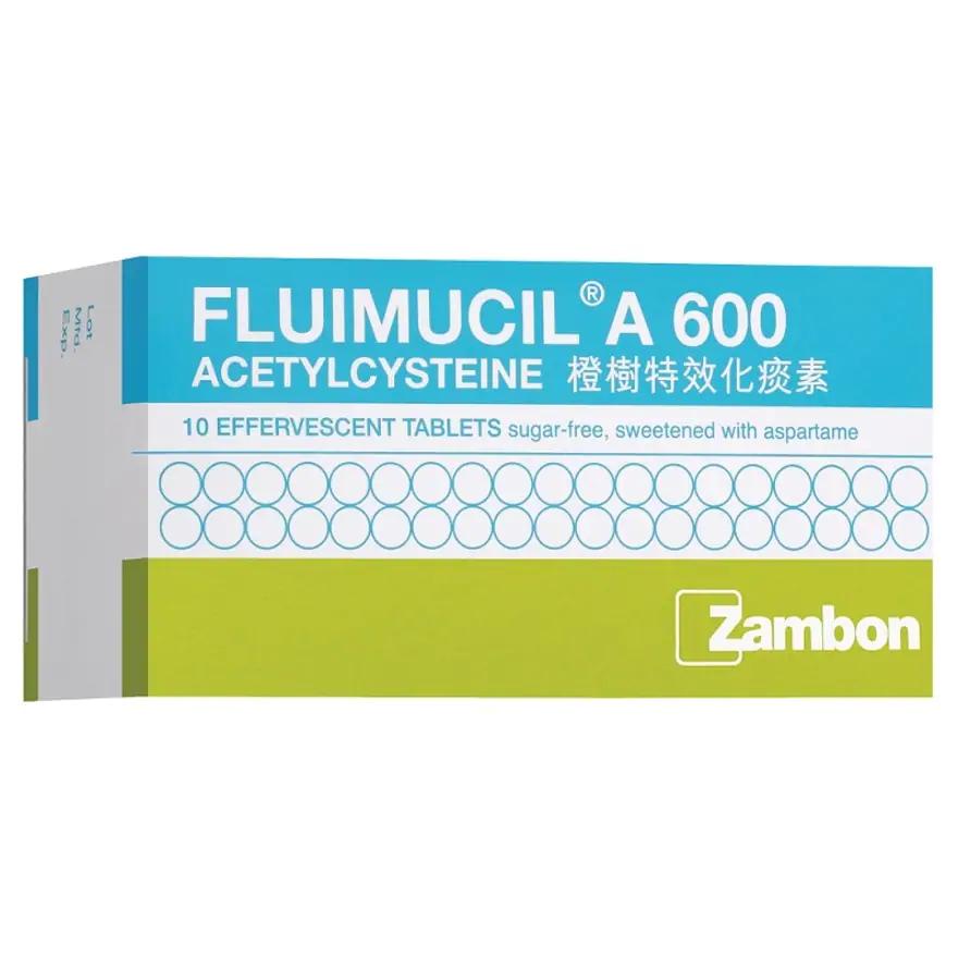 FLUIMUCIL A600mg Effervescent 10's | Shopee Singapore