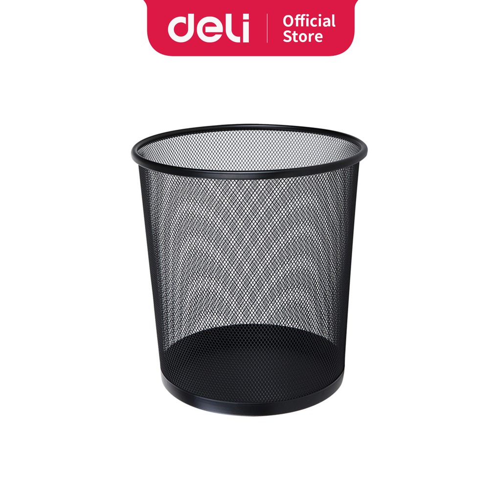 Deli Mesh Trash Waste Rubbish Bin 9190 | Shopee Singapore