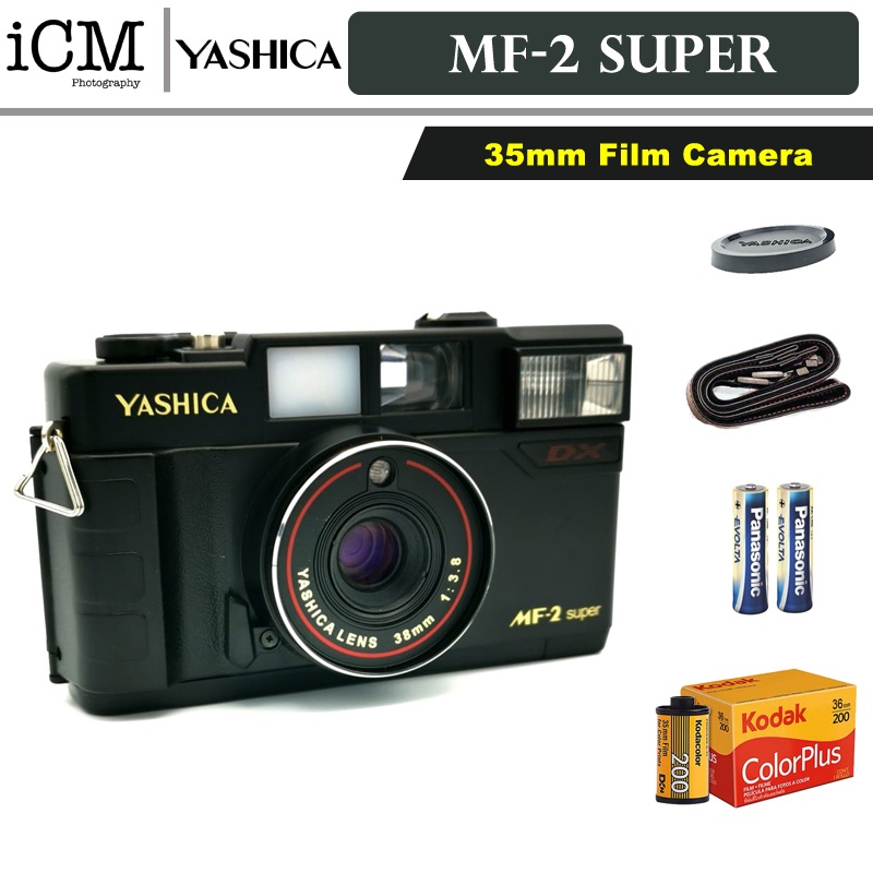 Yashica MF-2 Super Reusable 35mm Film Camera Premium Quality | Shopee Singapore