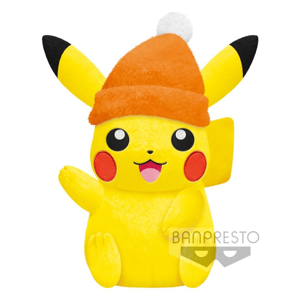 Pokemon Super Big Winter Style Pikachu Plush | Shopee Singapore