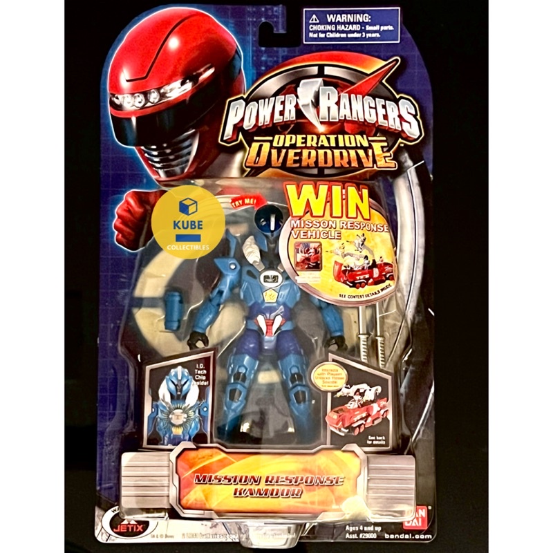 Bandai Power Rangers Operation Overdrive Mission Response - Kamdor ...