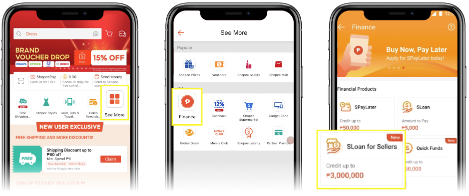 SLoan for Sellers (Marketplace Sellers) | Shopee PH Seller Education Hub