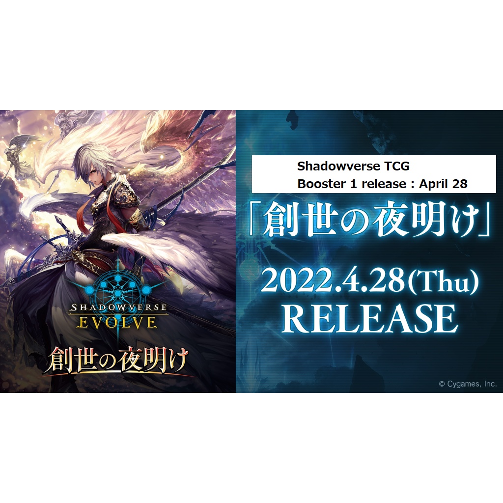 Shadowverse Evolve TCG Starter Trial Deck Booster Box Special Set ...