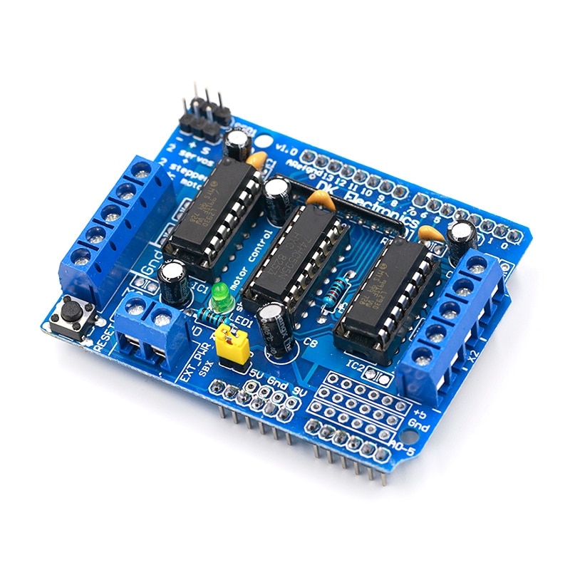 Arduino L293D DC Motor Driver Shield | Shopee Singapore