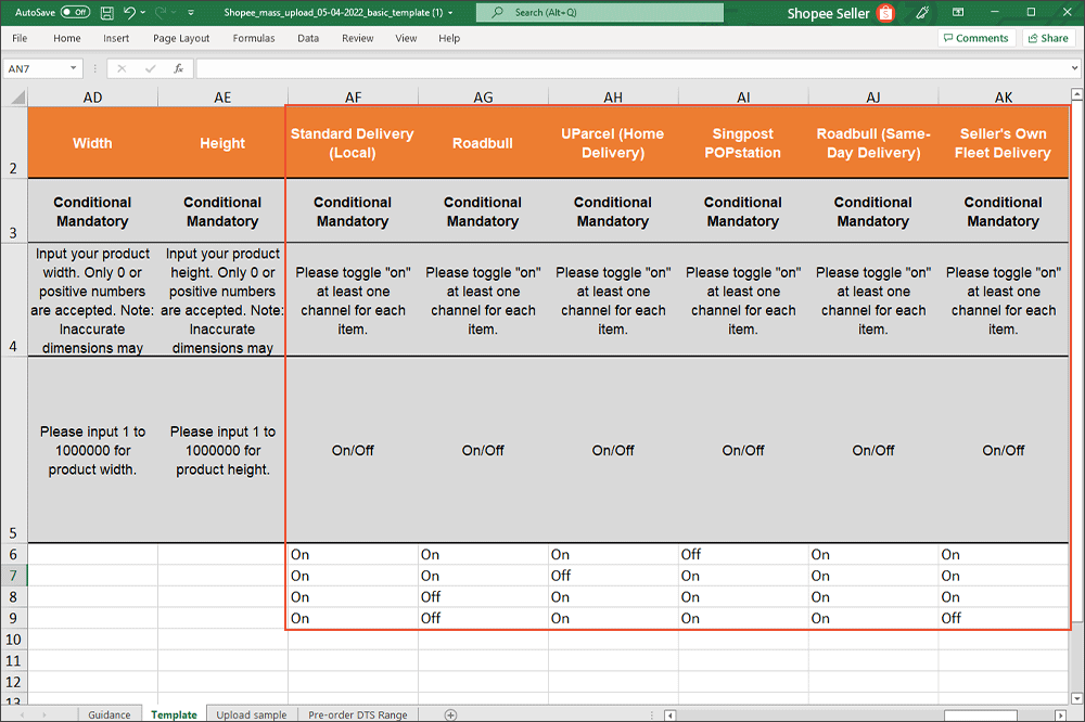 Enabling shipping channels | SG Seller Education [Shopee]