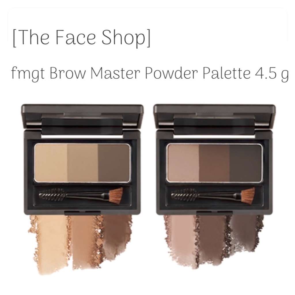 [The Face Shop] fmgt Brow Master Powder Palette 4.5g - 01 Beige Brown ...