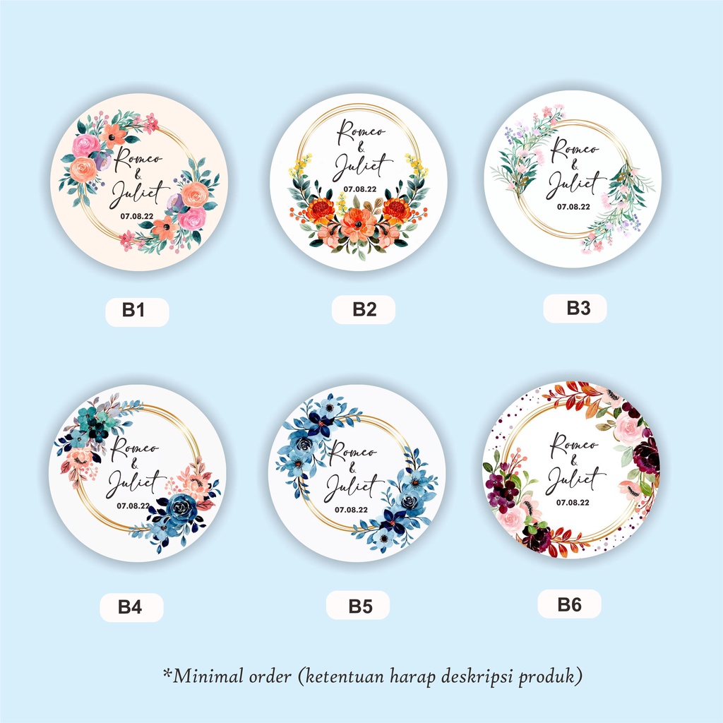 160pcs Wedding Souvenir Stickers/Greeting Stickers/Engagement Stickers ...