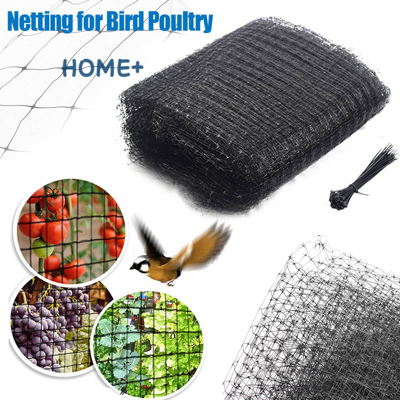 Anti Bird Netting Reusable Mesh Nylon Garden Net Preventing Birds Squirrels Rats Sg Shopee