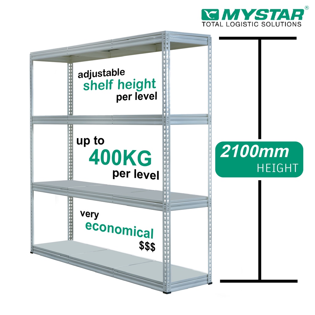 Original MYSTAR Boltless Rack for Bomb Shelter and Storeroom (Removable ...