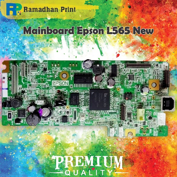 Mainboard Epson L565 L565 Mainboard Printer, Epson L565 Printer Logic ...